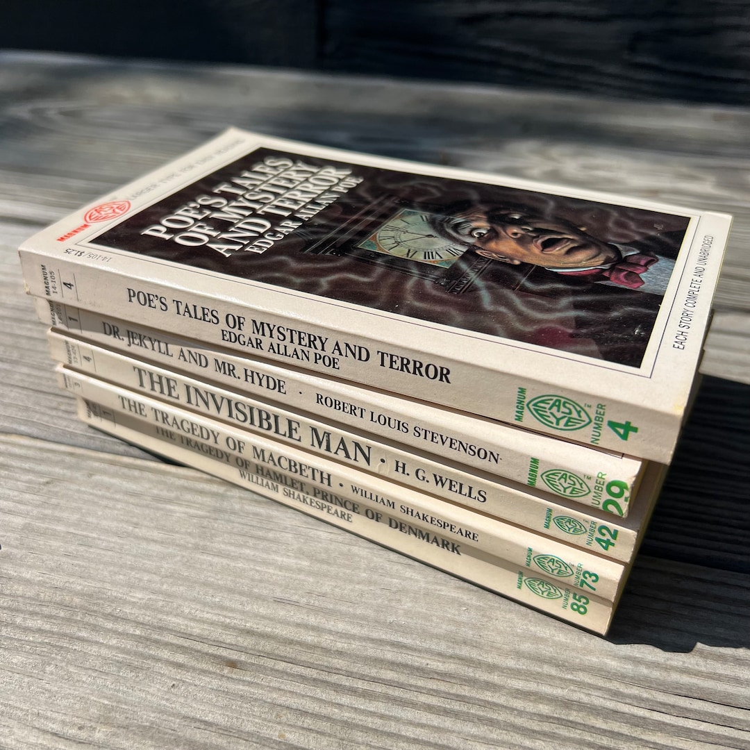 Vintage Magnum Easy Eye Larger Type for Easy Reading Paperbacks - Etsy