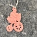 Pink Bakelite Girl on Bike Shade Pull SOLD INDIVIDUALLY - Etsy