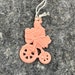 Pink Bakelite Girl on Bike Shade Pull SOLD INDIVIDUALLY - Etsy