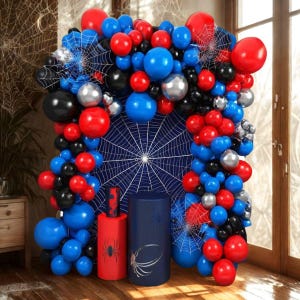 Spider Man Balloon Kit - Etsy