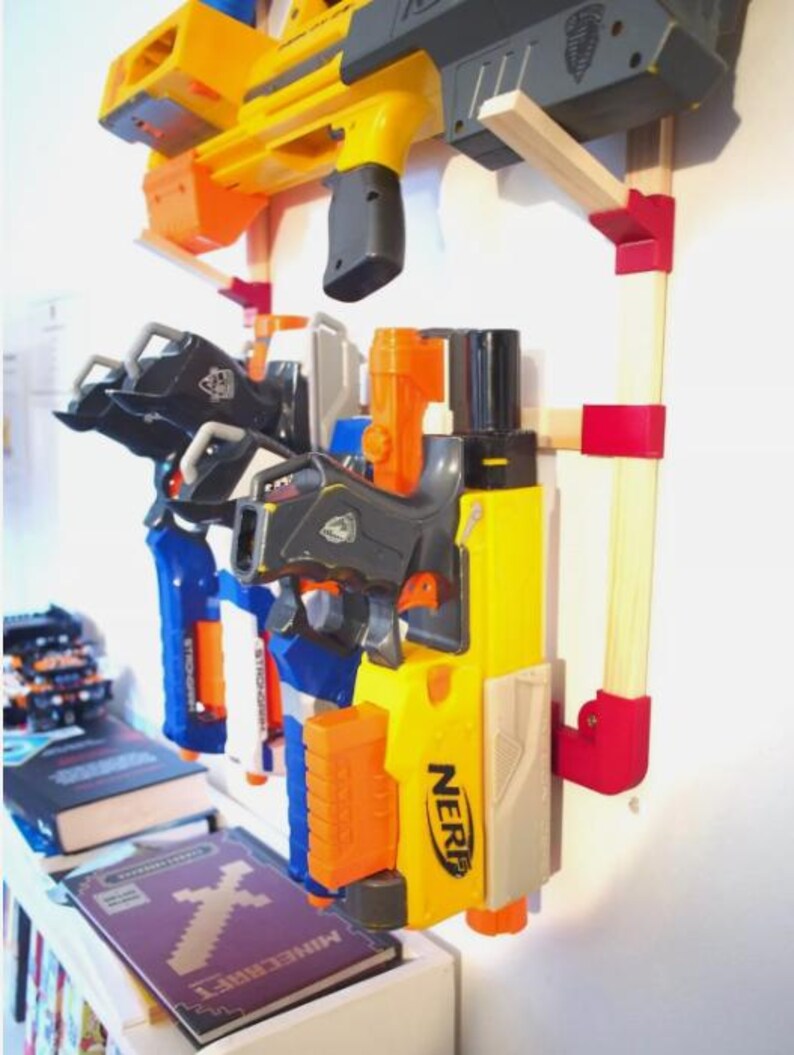 Nerf Gun Storage Holder Rack Wall Organiser Display - Etsy