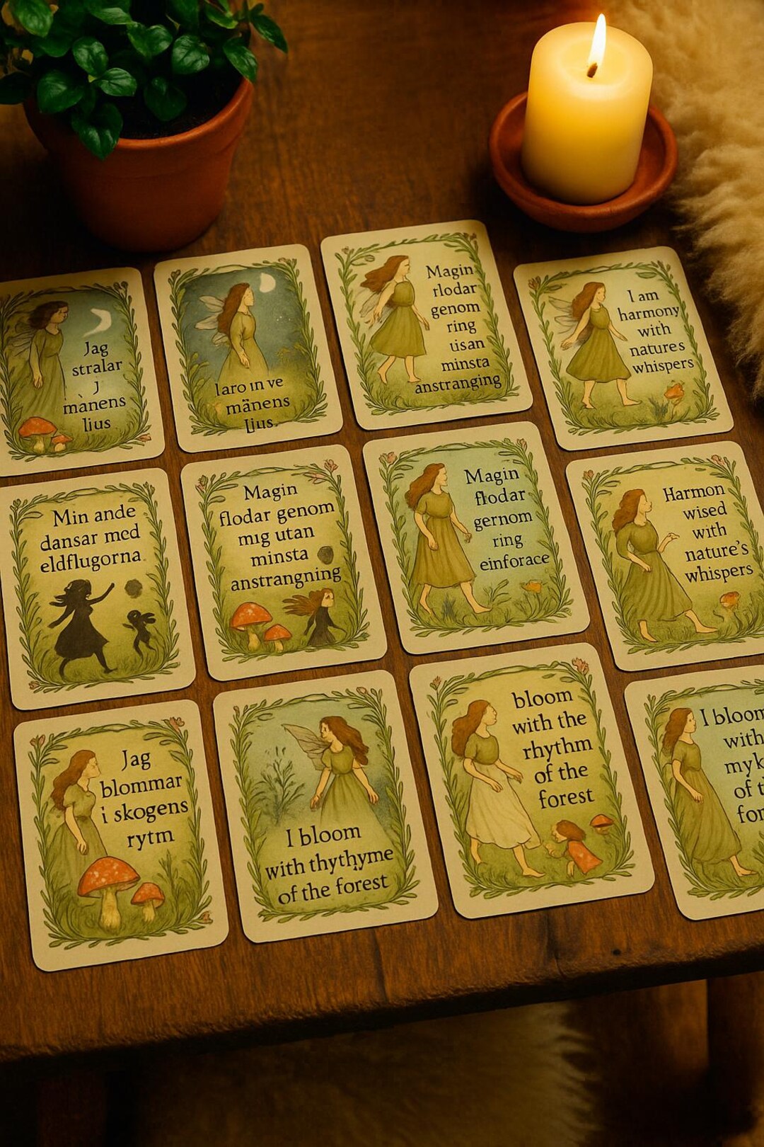 Whimsical Fairycore Affirmation Cards – 6 Magical Printable Quotes – A4 ...