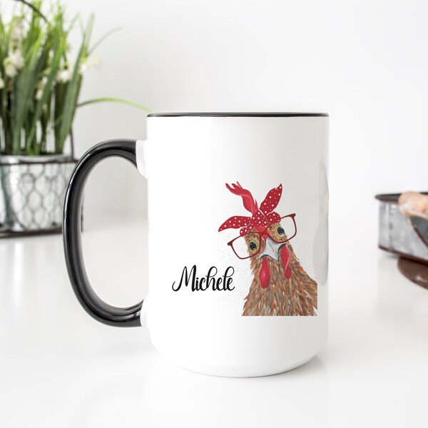 Chicken Mug - Etsy