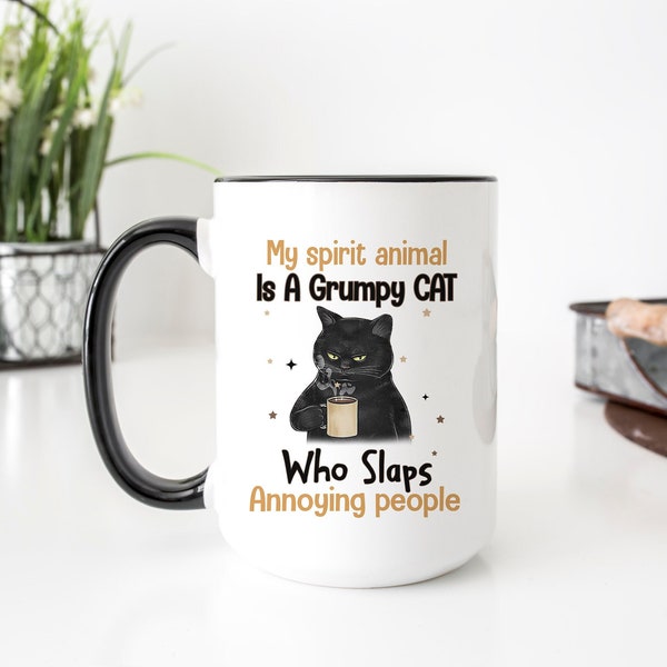 Cat Mug - Etsy