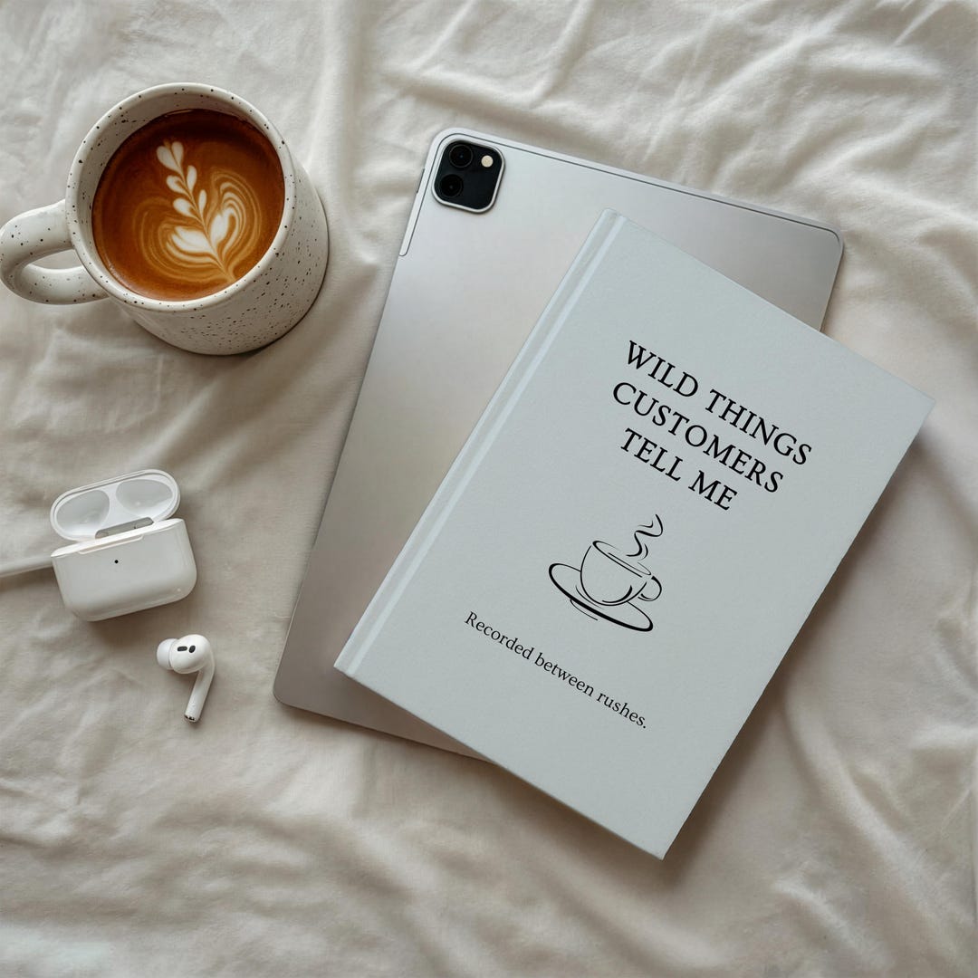 Funny Barista Journal Wild Things Customers Tell Me | Coffee Shop ...