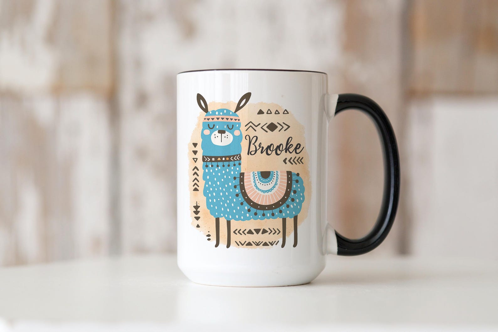 Llama Mug Personalized With Name - Llama Gifts for Women - Alpaca Gift ...