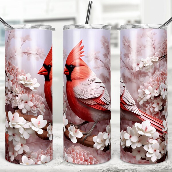 Cardinal and Straw - Etsy