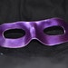 Purple Leather Superhero Mask - Etsy