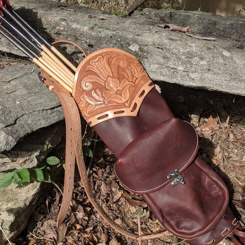 Digital Pattern for Leather Archery Quiver - Etsy