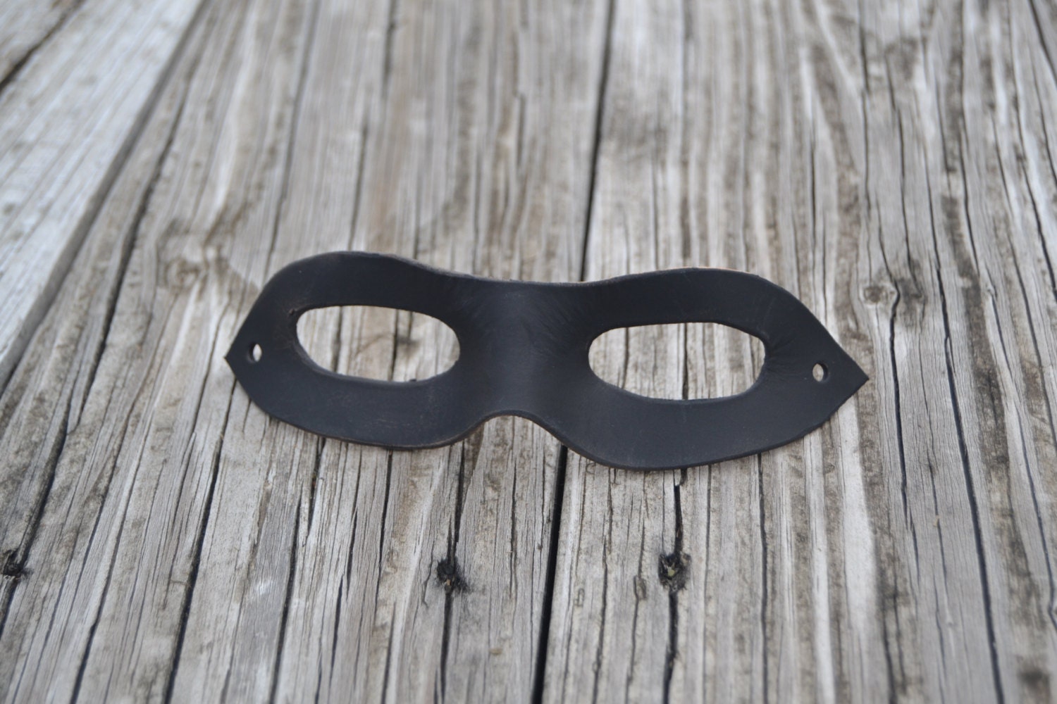 Black Leather Superhero Mask - Etsy