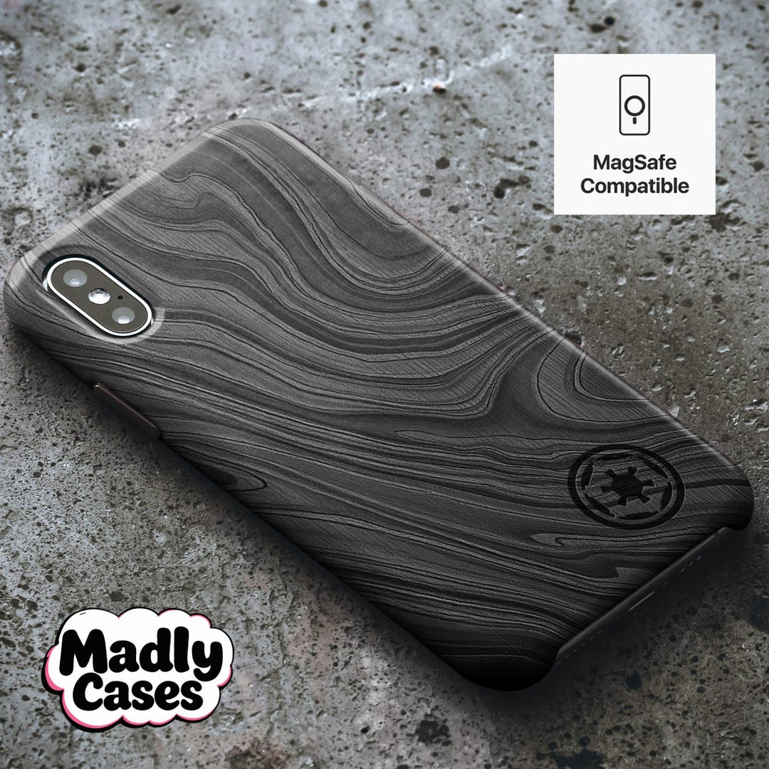 Beskar Imperial Silver Magsafe Phone Case for iPhone 16 Pro Max, 15 ...