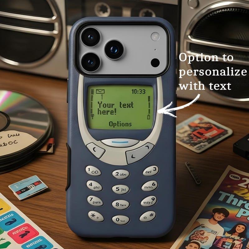 Vintage Nokia iPhone Case - Etsy