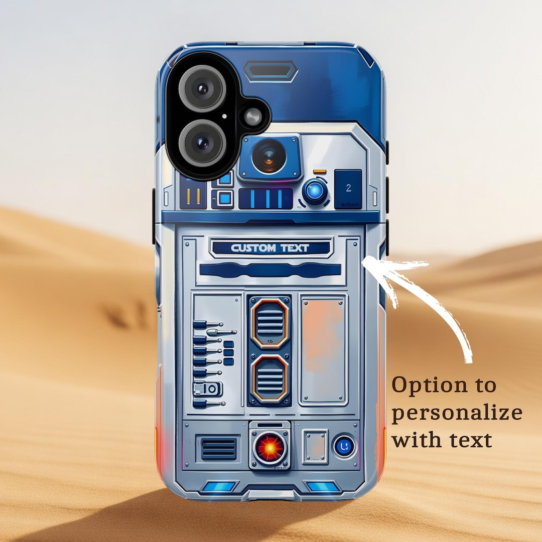 R2d2 Droid Inspired Magsafe Phone Case | Personalized for iPhone 17 ...