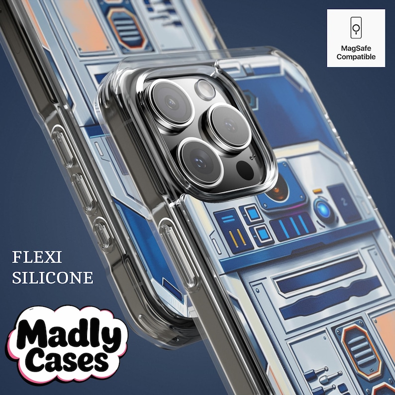 R2d2 Droid Inspired Magsafe Phone Case | Personalized for iPhone 17 ...