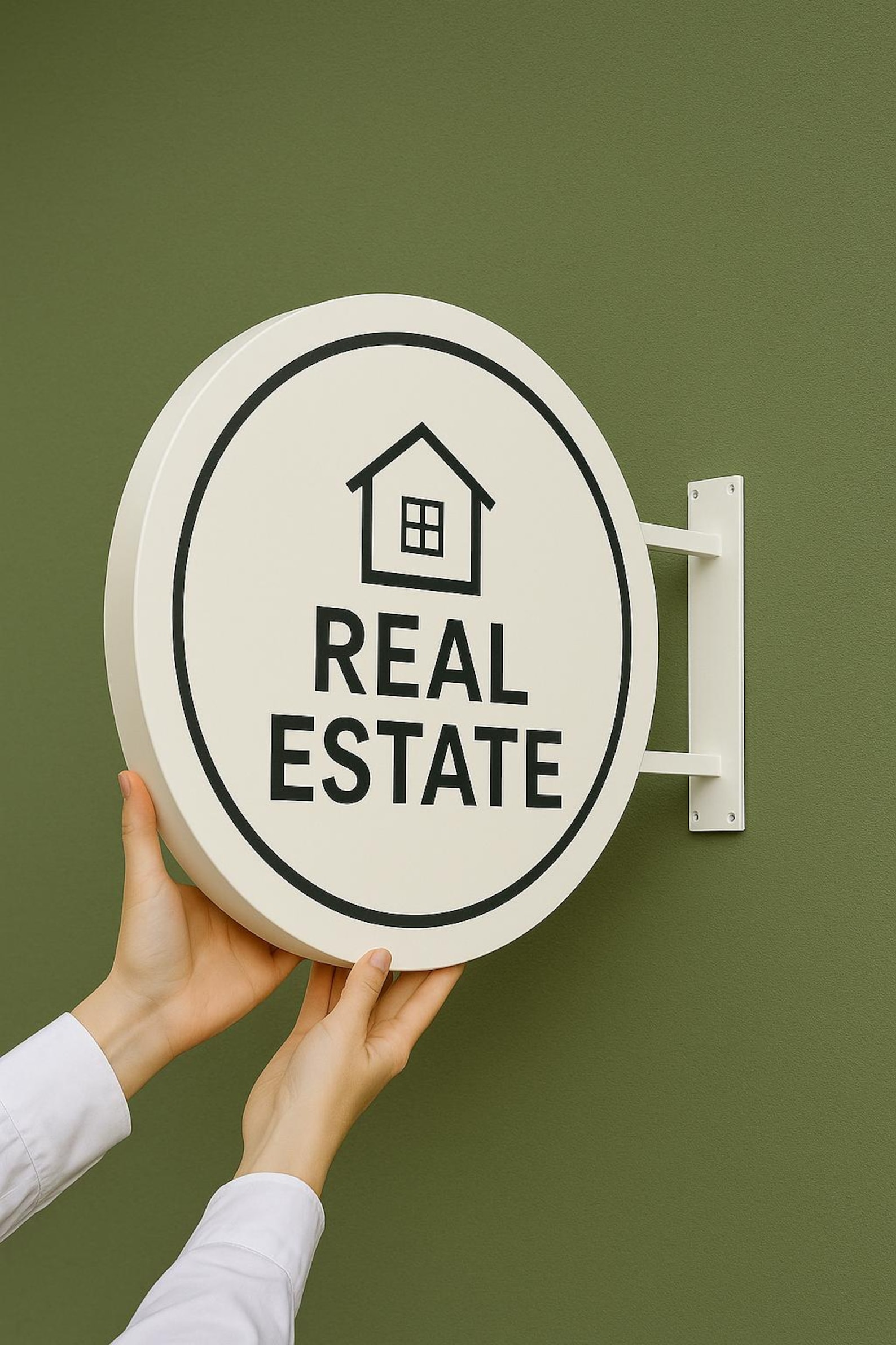 Custom Blade Sign, Double-sided Hanging Storefront Sign, Outdoor ...