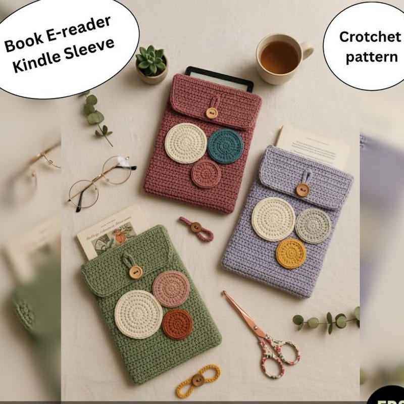 Book Print Kindle Sleeve - Etsy