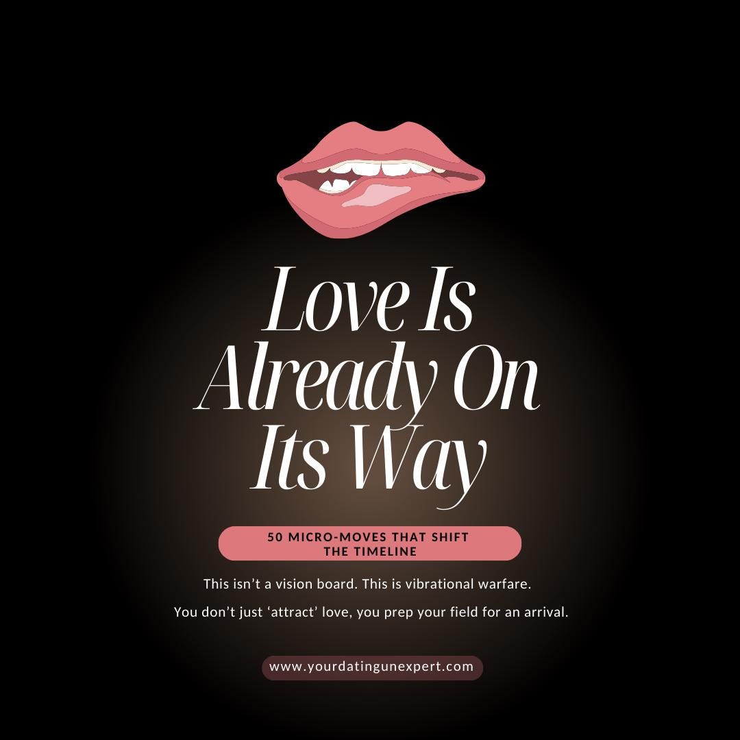 Love is Already on Its Way | Micro-manifestation Checklist for Dating ...