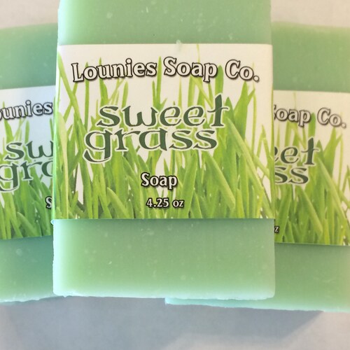 Homemade Soap / CAROLINA SWEET GRASS Handmade Soap Cold - Etsy