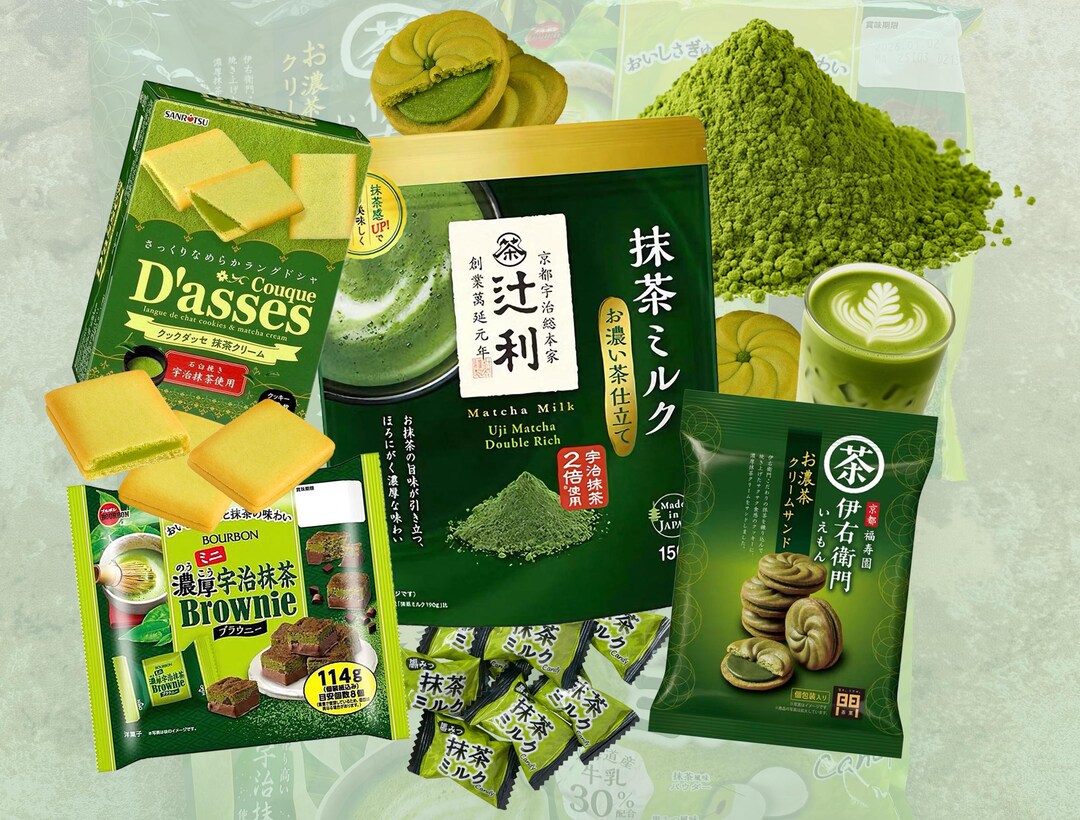 Matcha Gift Box, Matcha Snack, Matcha Set,matcha Gift Box for Her ...