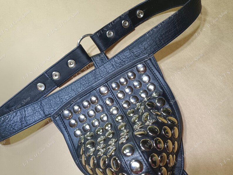 Leather Jockstrap for Men | Handmade Fetish Underwear | BDSM Kinky Gear With Pouch | Gay Pride ...