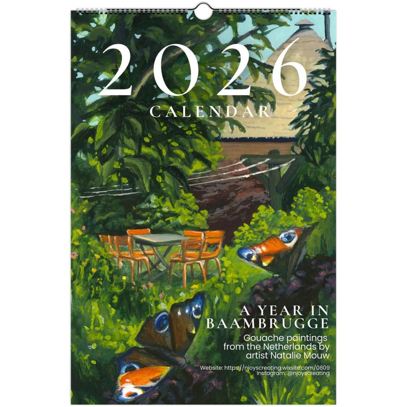 Fine Art Art Calendar - Etsy