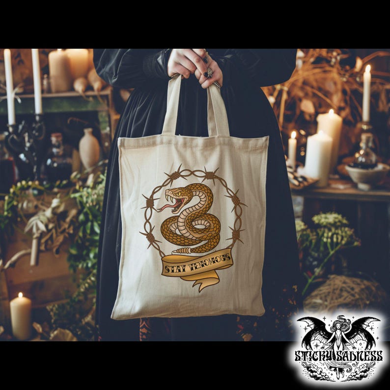 Stay Venomous Snake PNG, Rattlesnake Tattoo Flash Clipart, Reptile ...