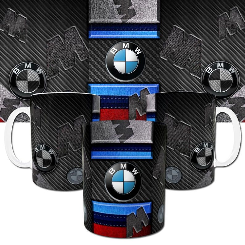 BMW M Super Mug Wrap Digital Design Bundle - Etsy