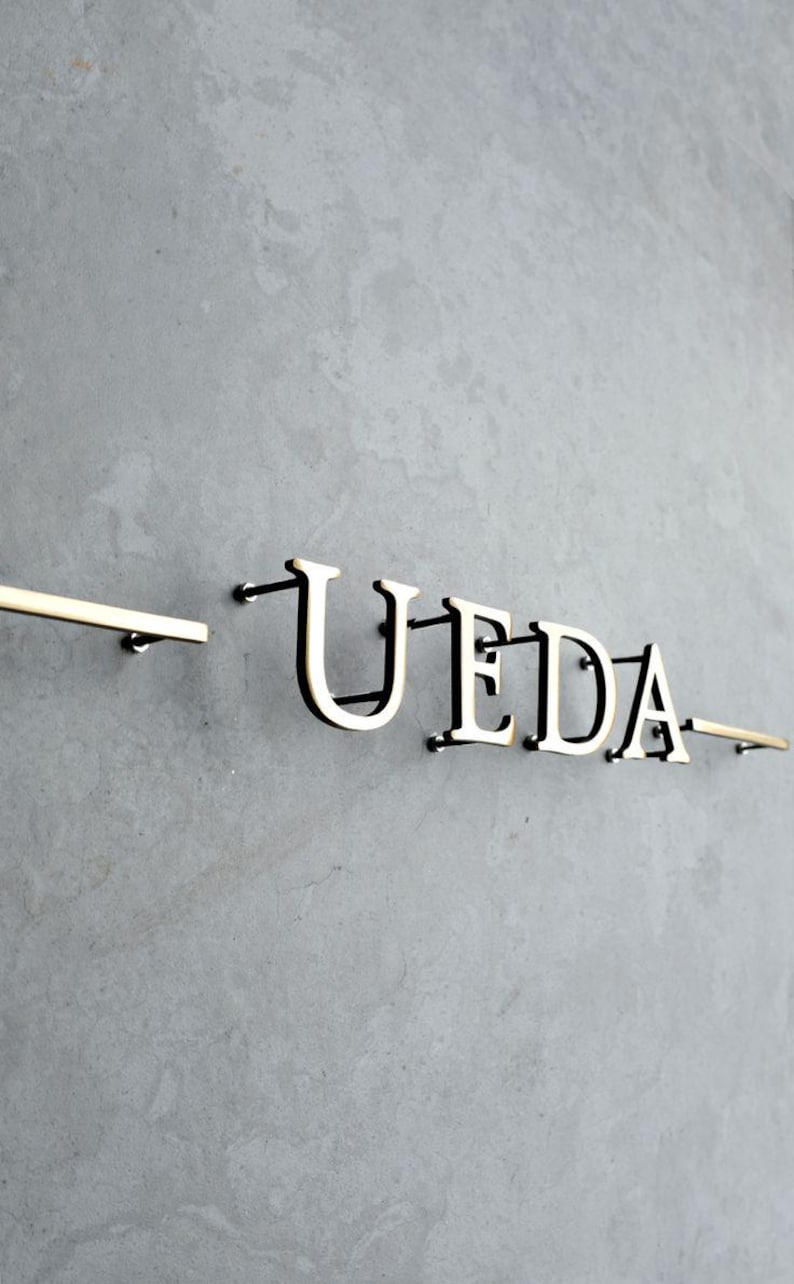 Custom Business Signage,floating Letters,laser Cut ,2D Letters,indoor ...