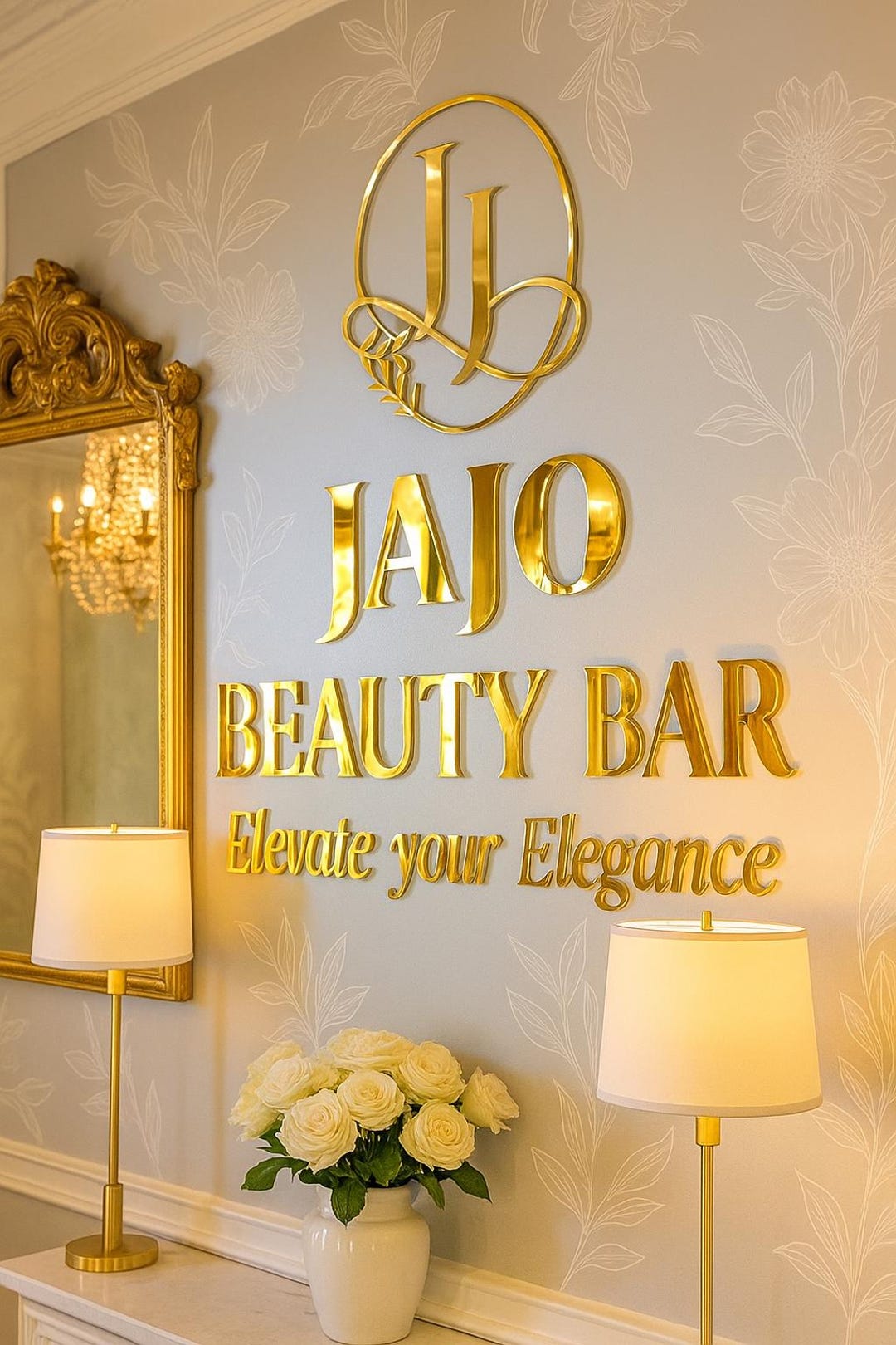 Beauty Salon Sign, Reception Logo Sign, Laser Cut Sign, Business ...