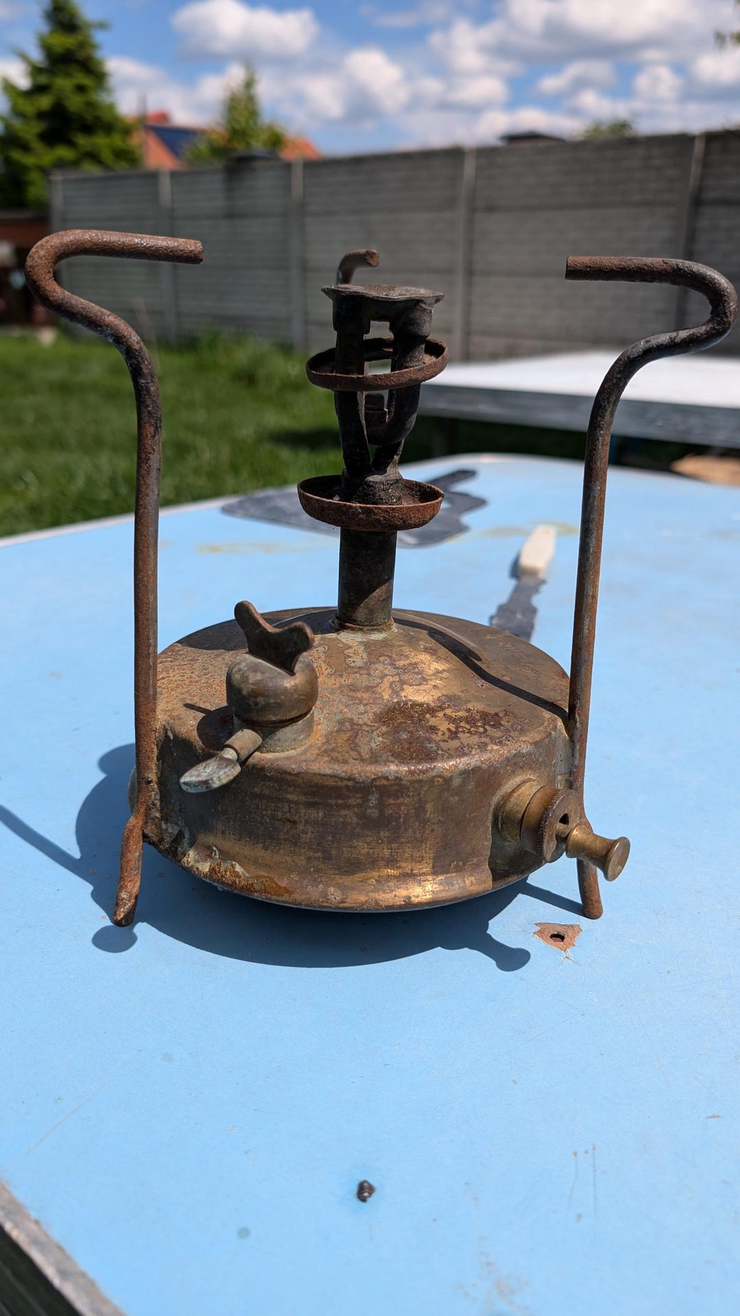 Rare 1956 Soviet Brass Kerosene Stove • “artel Metalist” USSR • Vintage ...
