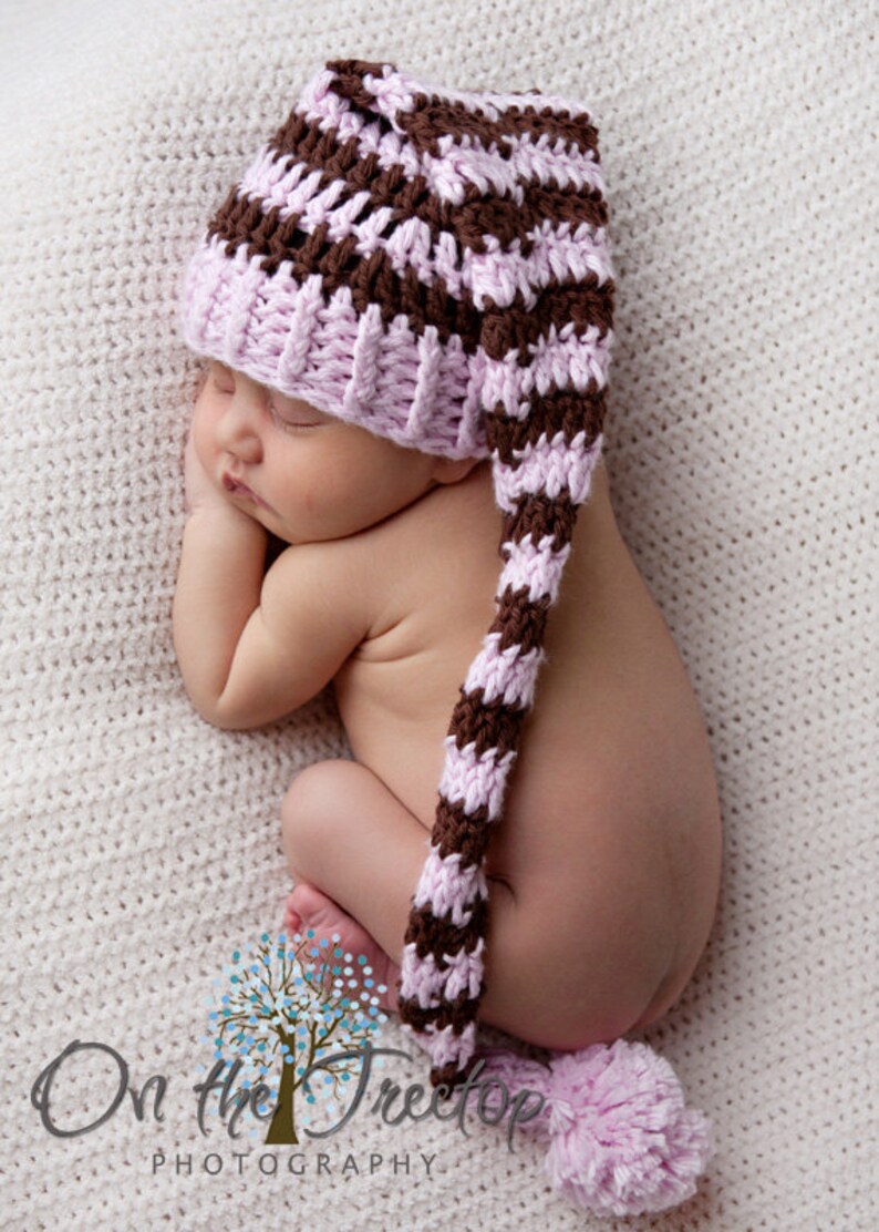 Stocking Hat Baby Girl Stocking Hat. Girl Photo Props. Baby | Etsy