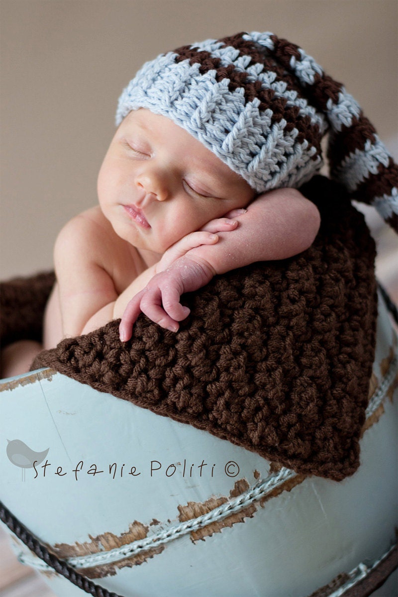Newborn Baby Boy Stocking Hat Great for Professional Photo | Etsy