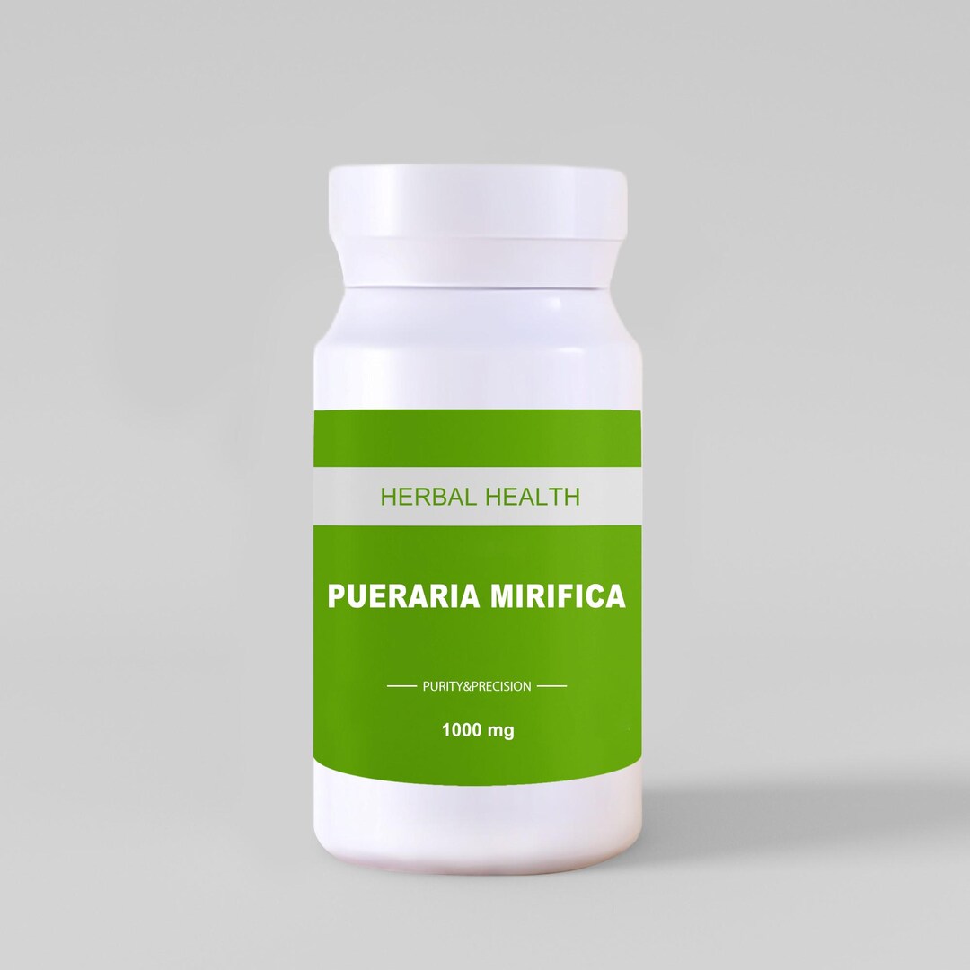 Pueraria Mirifica Capsules, Vegan, Gluten Free, Non-gmo - Etsy