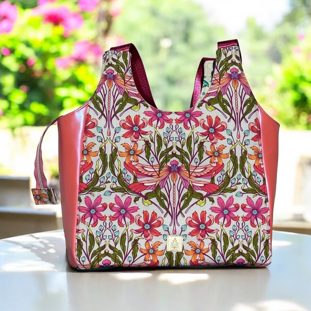 Tula Pink Tote for Her, Moon Garden Tote, Dragonfly Bag, Laptop Purse ...