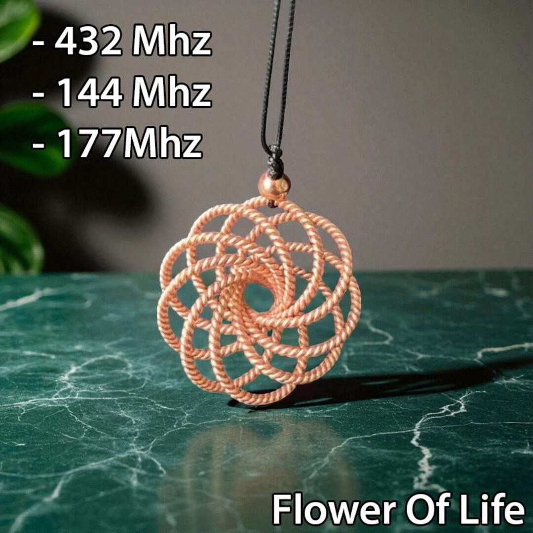 Torus Pendant • Flower of Life • Tensor Generator • Sacred & Lost Cubit ...
