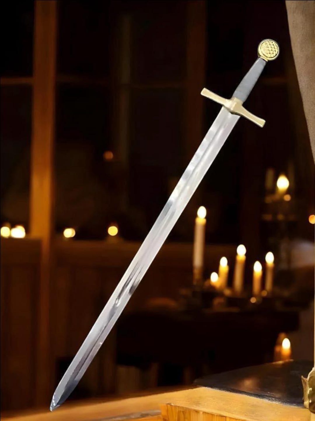 Excalibur Sword Replica | Handmade King Arthur Sword With Scabbard ...