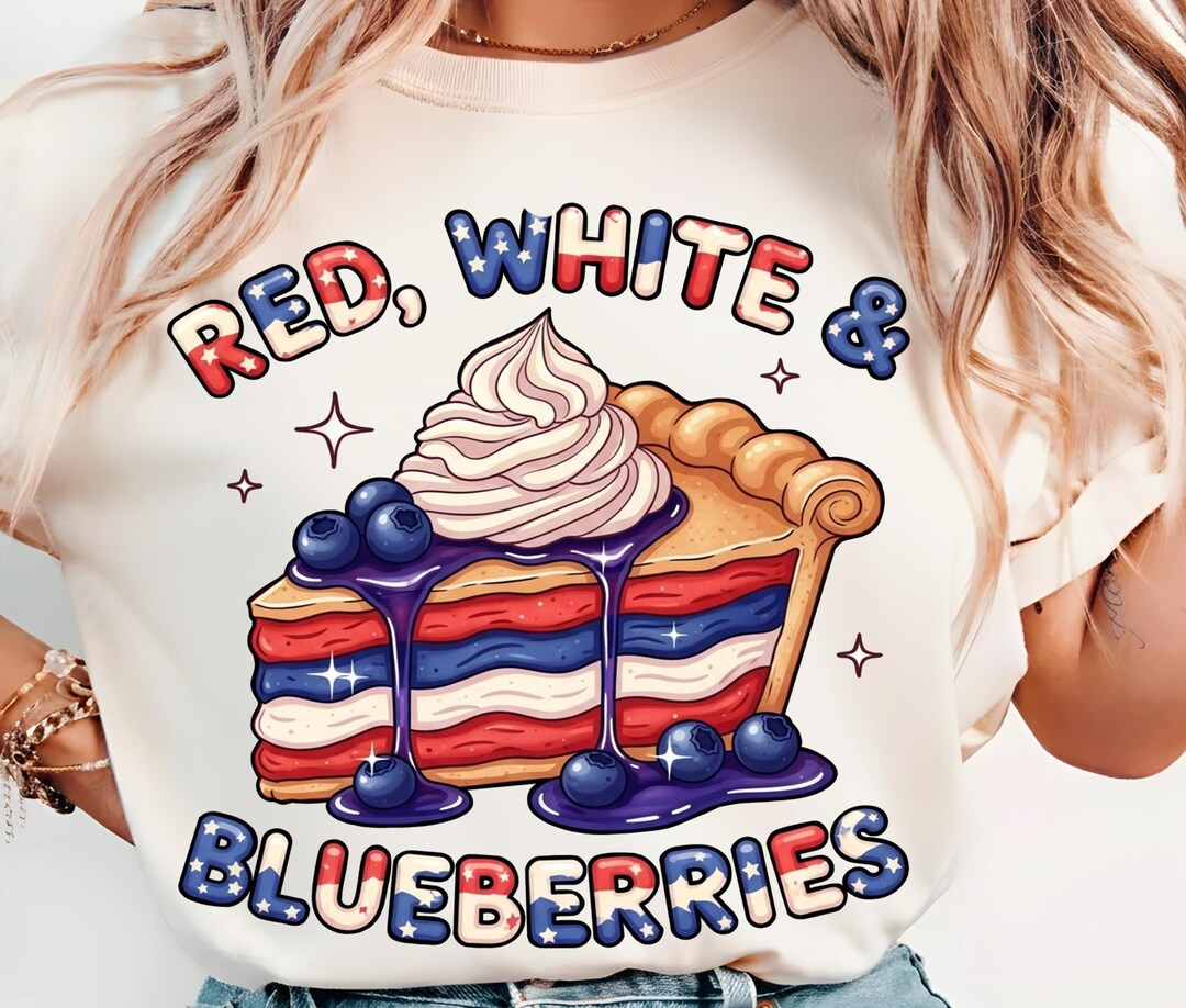 Red White Blueberries PNG, Blueberry Budget Png, King Memorial Freedom ...