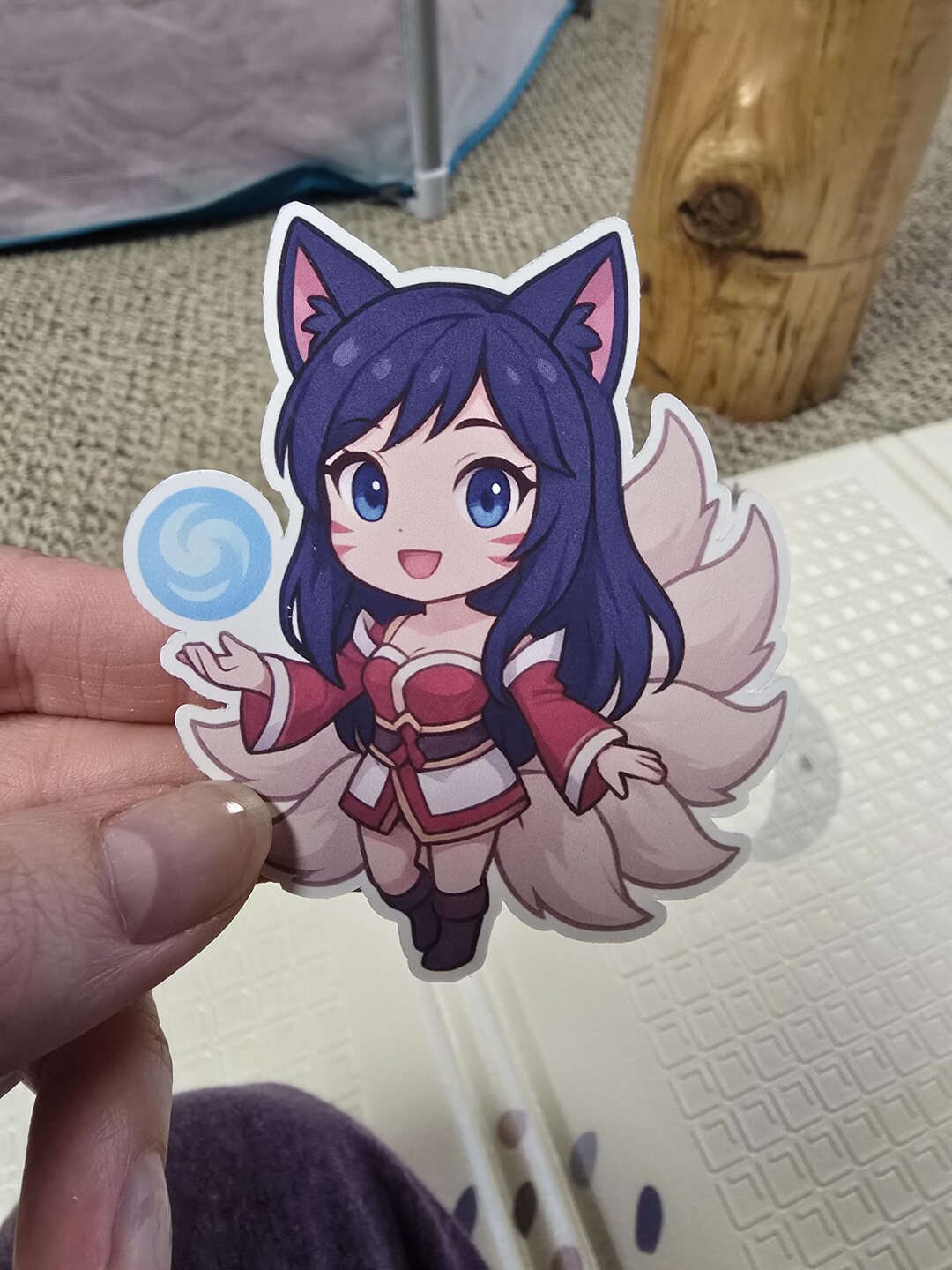 Chibi Ahri Sticker - 3 Inch - League of Legends - Glossy or Matte - Etsy