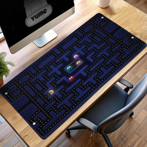 Pac Man Mouse Mat - Etsy