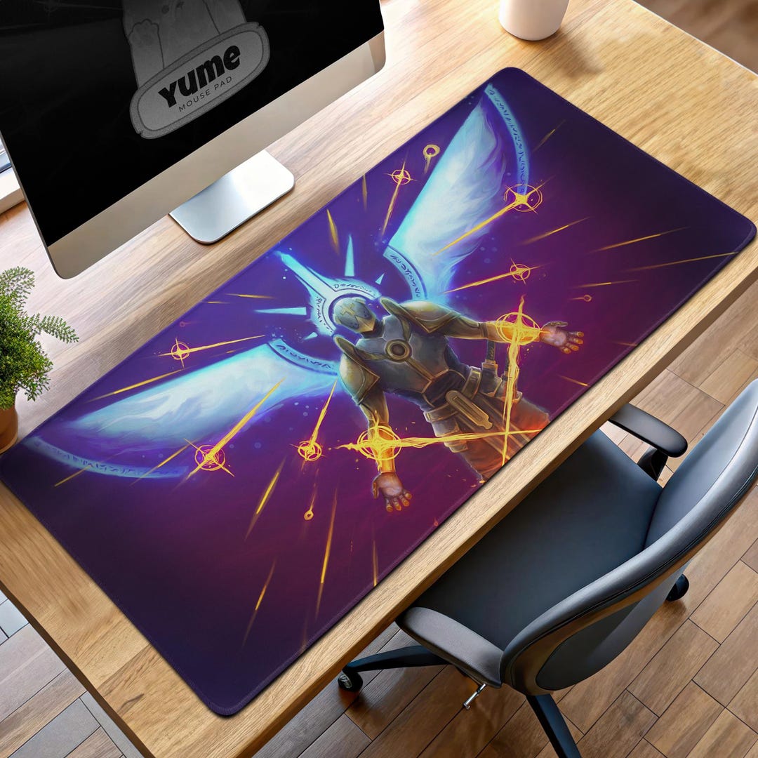 Mouse Pad Ultrakill Gabriel, Tapete de Mesa Angel of Justice, Tapete ...