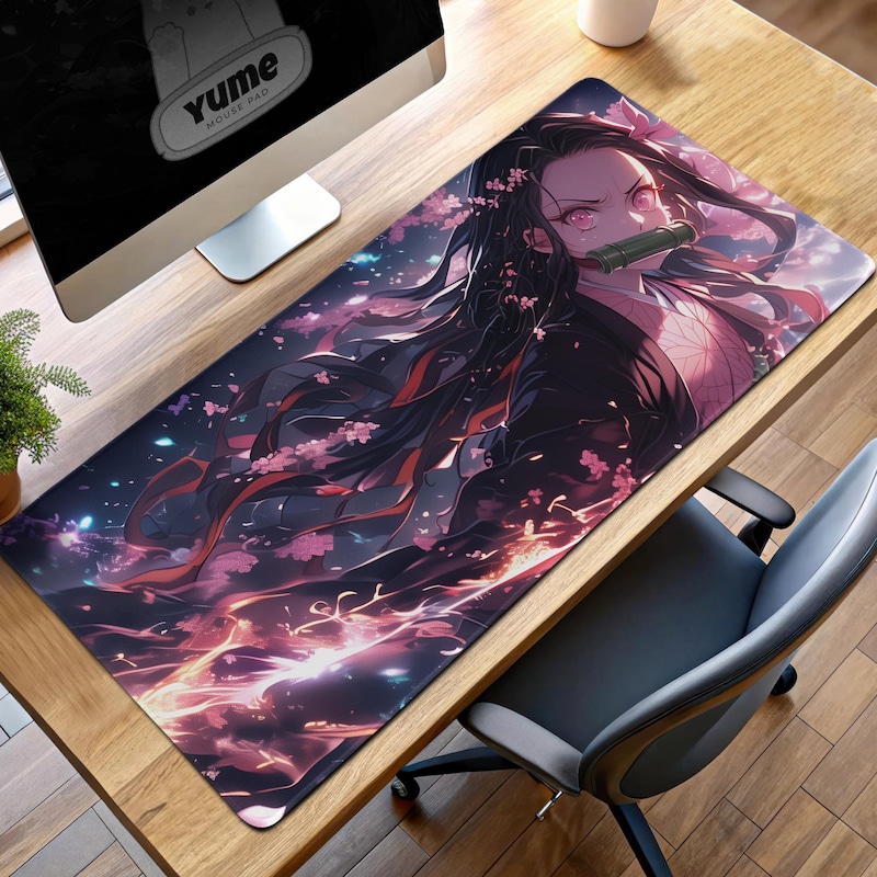 Nezuko Keyboard Pad - Etsy