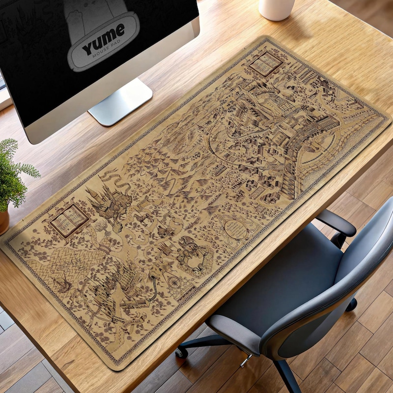 Desk Mat Wizard - Etsy