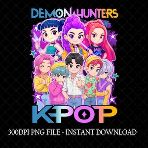 Kpop Demon Hunters Png, Saja Boys Png, Saja Girls Png, Kpop Fan Shirt Design, Demon Hunters Png ...