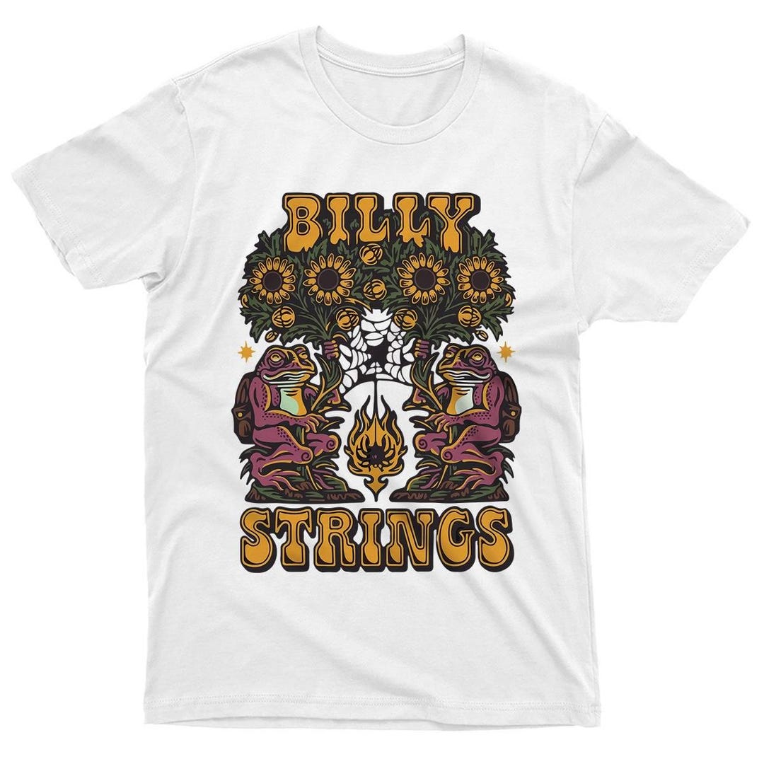 Billy Strings Iconic Trending Graphic Crewneck Short Sleeve T-shirt ...