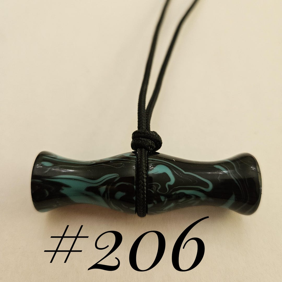 Handcrafted Working Duck Call Necklace .. Wood Duck Reed ..206 - Etsy