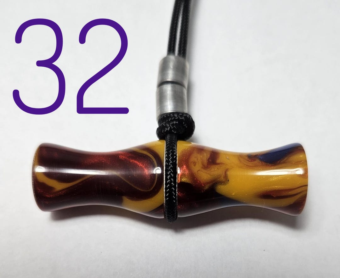 Handcrafted Working Duck Call Necklace .. Wood Duck Reed ..32 - Etsy