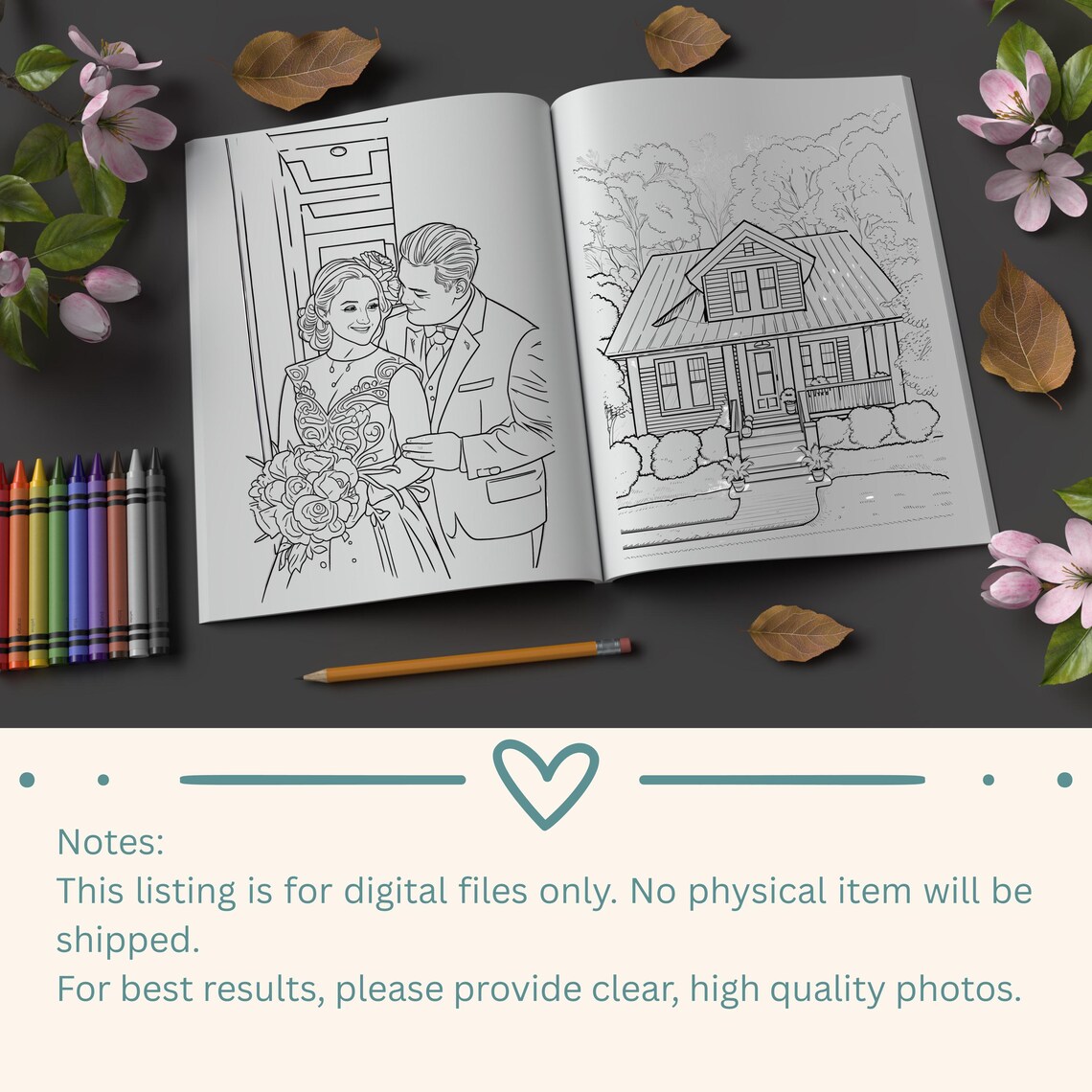 Custom Coloring Book Pages, Personalised Photo to Coloring Page ...