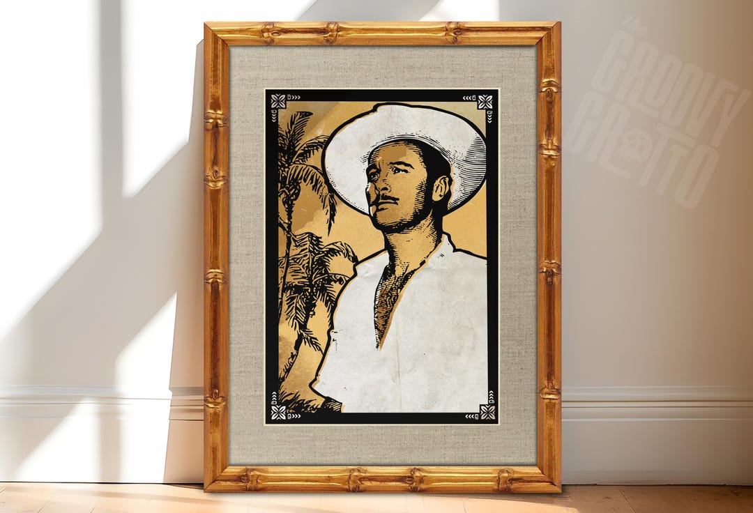 Donn Beach Art Print: Godfather of Tiki Bar Decor - Etsy