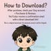 17 Chibi Characters • Anime-inspired Game Squad Printable PNG JPG ...