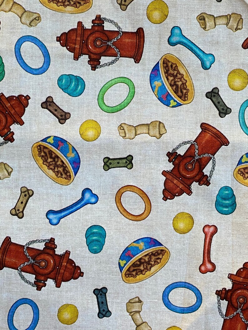 Fire Hydrant Collar Food Kong Toys Tie on Dog Bandana - Etsy